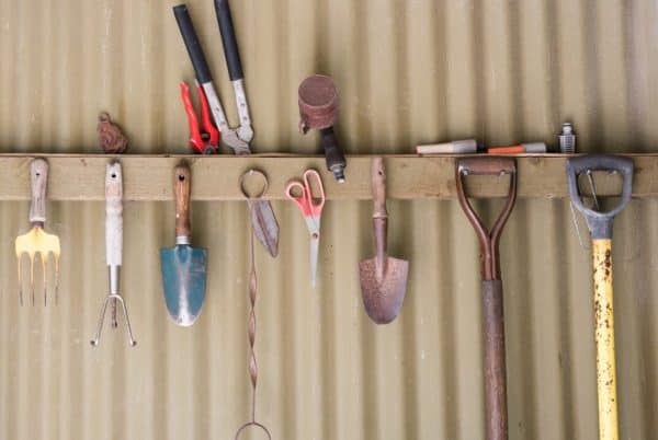 How to Store Garden Tools Outside - Growing and Gathering
